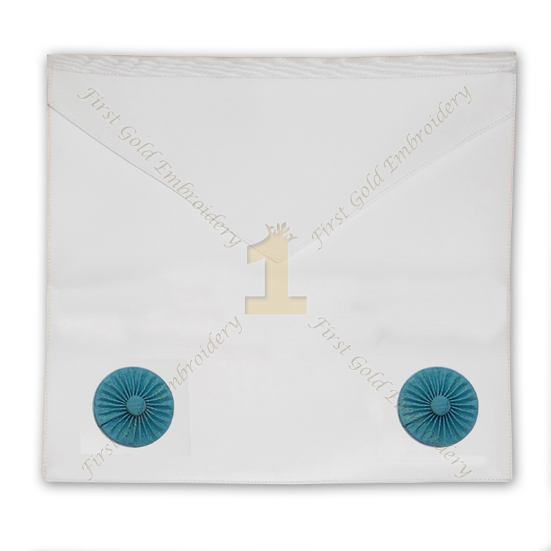 First Gold Embroidery, Craft Regalia FC Apron - Fellow Craft Apron ...